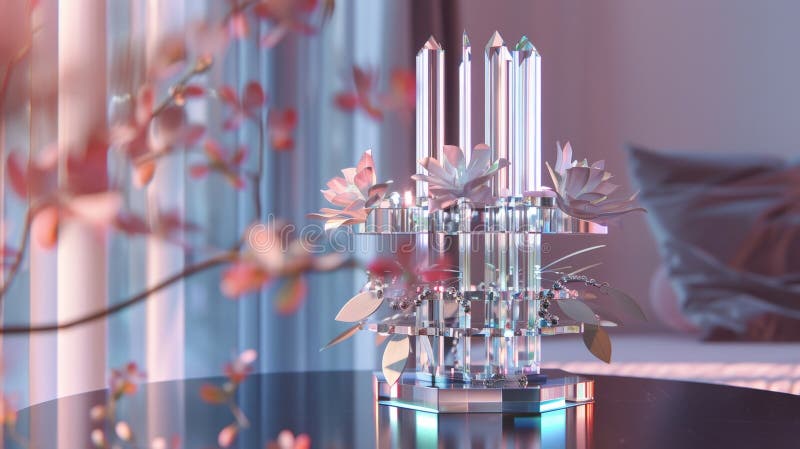 A Prismatic Jewelry Holder with Rotating Arms Creating a Kaleidoscope ... A Prismatic Jewelry Holder with Rotating Arms Creating a Kaleidoscope ...