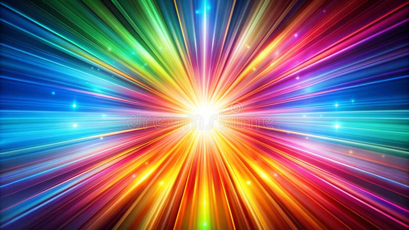 Prismatic Rays of Color Burst Forth on a Backdrop of Absolute Clarity ... Prismatic Rays of Color Burst Forth on a Backdrop of Absolute Clarity ...