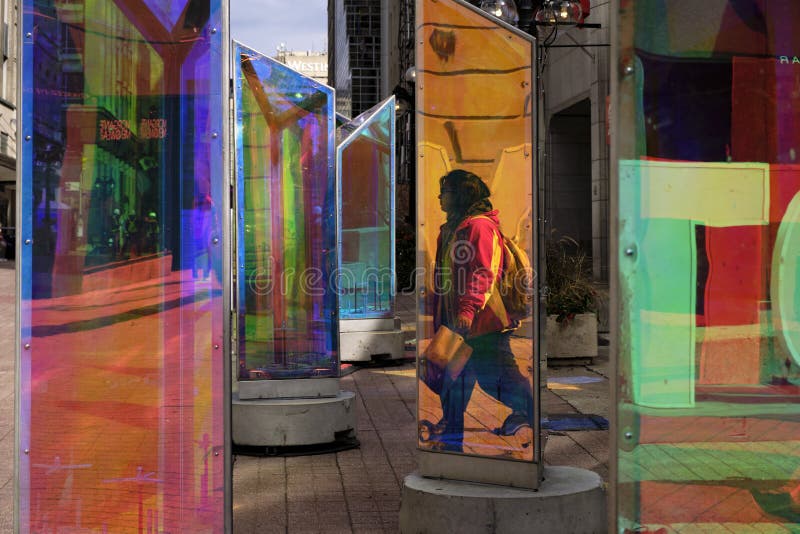 Prismatica Display in Ottawa Editorial Photography - Image of light ...