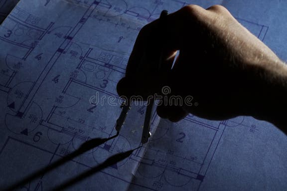 Prison Architecture Blueprint Stock Image - Image of hand, jail: 2416861