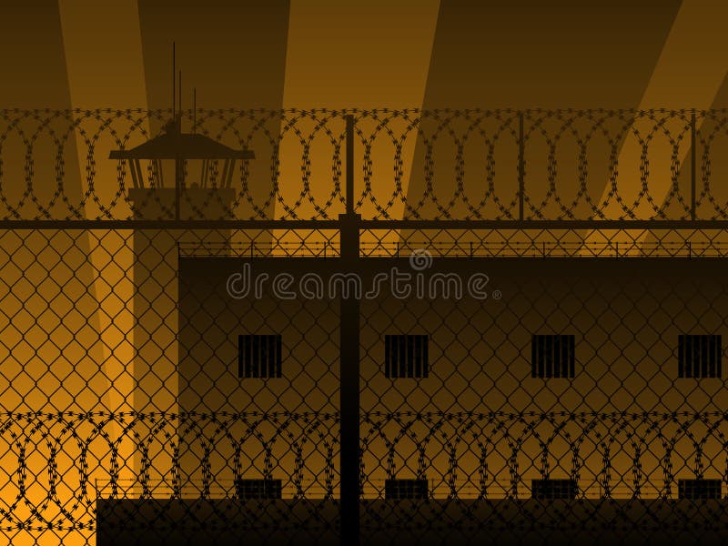 Prison background stock vector. Illustration of chain - 13207938