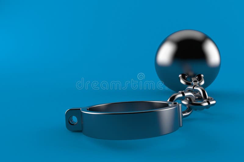 Prison ball stock illustration. Illustration of empty - 105247486