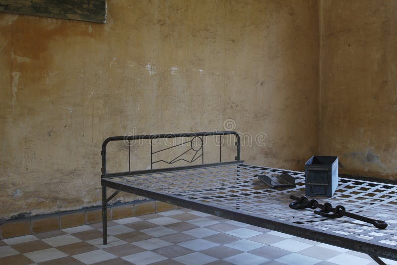 Prison Bed 2 stock photo. Image of phnom, penh, killing - 72732