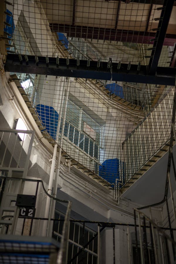 Prison Block stock photo. Image of confine, vacant, cold - 91129000