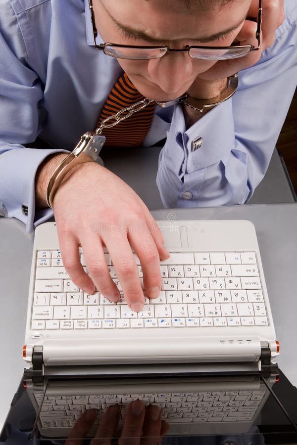 Prison break stock image. Image of hacker, computer, people - 13185099