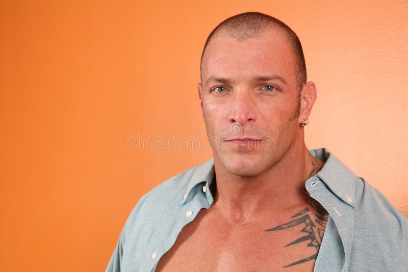 Prison Break stock photo. Image of prisoner, tatoo, strong - 3931974