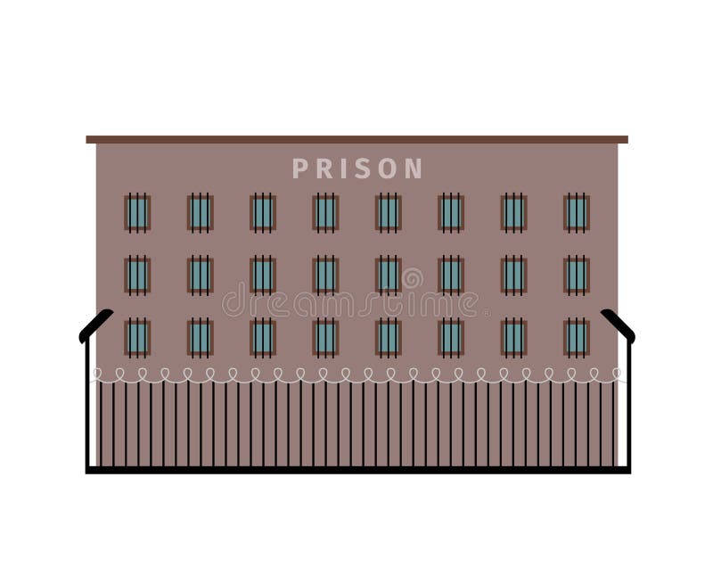 Wolf In A Jail Cell Clip Art