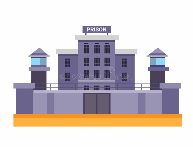 Prison Building Drawing