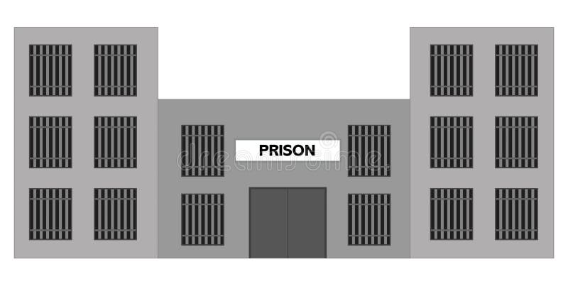 A prison building stock illustration. Illustration of logo - 225022210