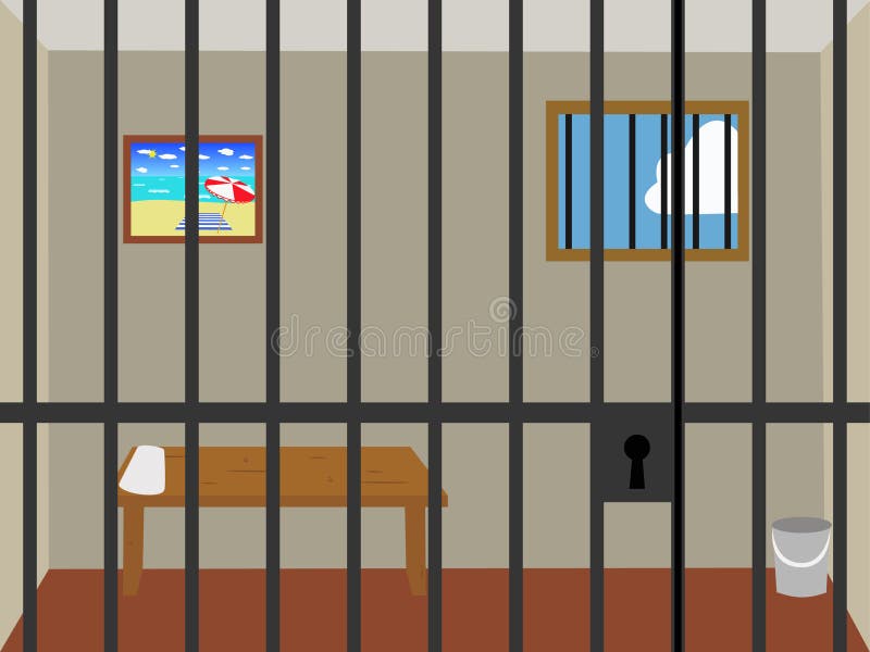 Empty Jail Cell Cartoon