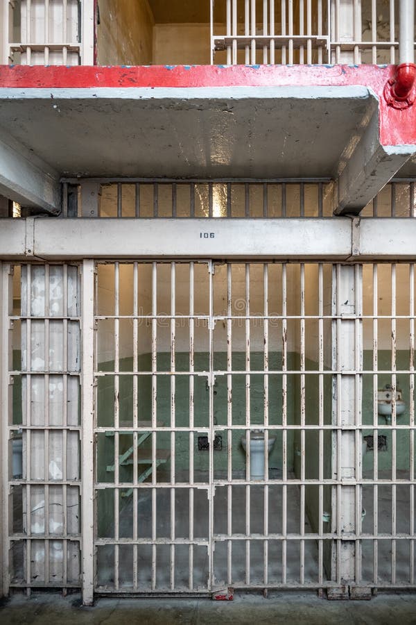 Prison Cell in Alcatraz San Francisco Editorial Stock Photo - Image of ...
