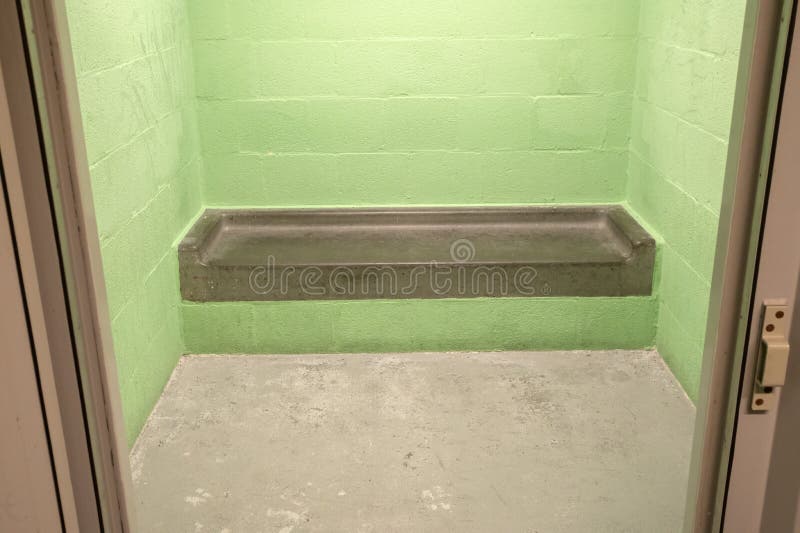 Prison Cell Inside the Former Justice Building at Amsterdam the ...