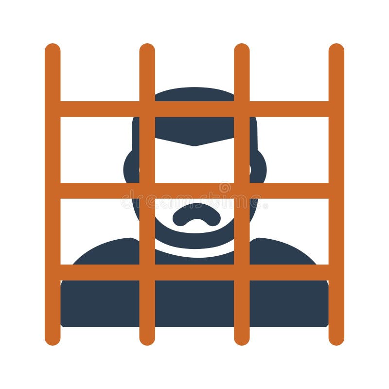 Prison Cell. Vector Illustration Decorative Design Stock Vector ...