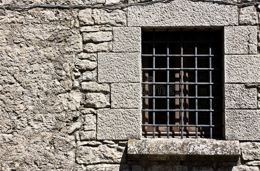 Prison cell window stock photo. Image of jail, protection - 6203922