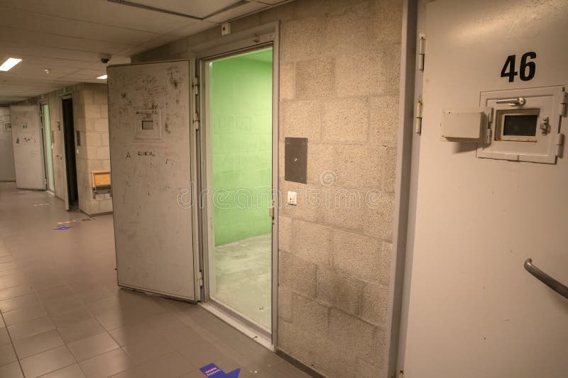 Prison Cells Inside the Former Justice Building at Amsterdam the ...