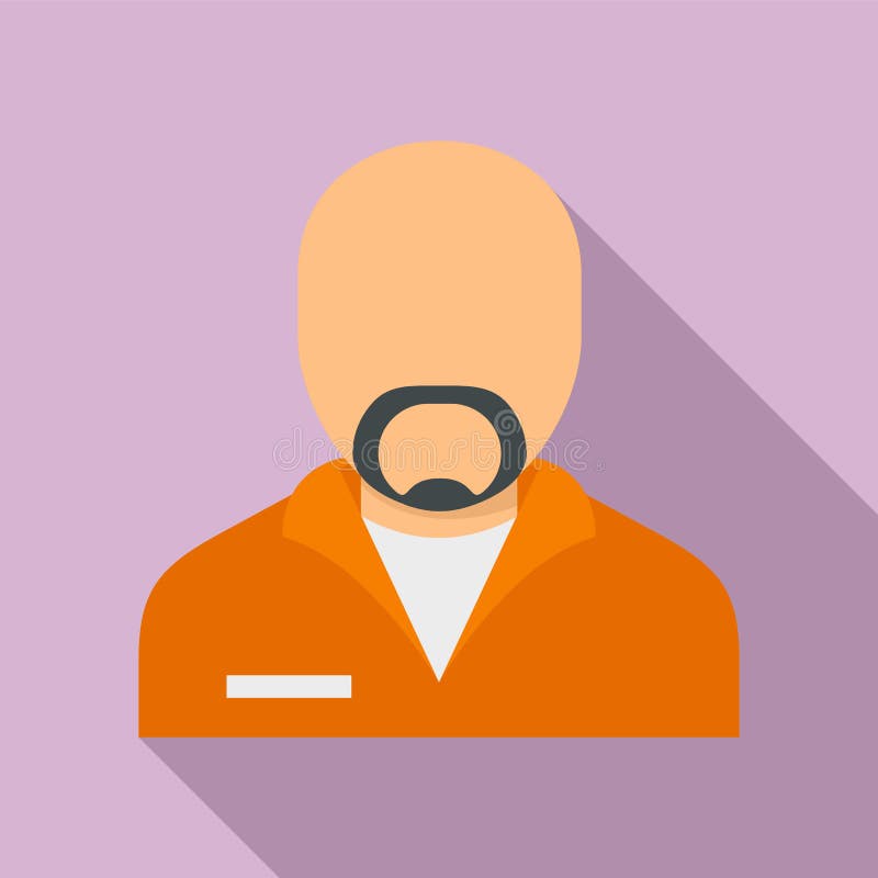 Criminal Man Icon, Simple Style Stock Vector - Illustration of ...