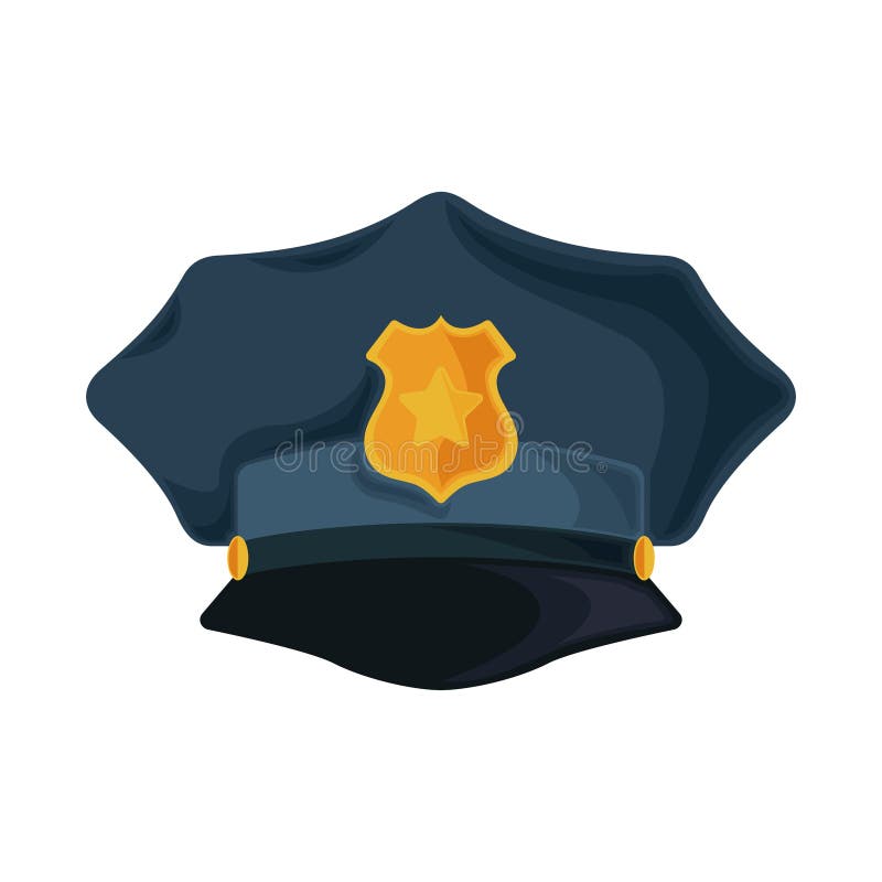 Prison guard equipment cap stock vector. Illustration of work - 357572996