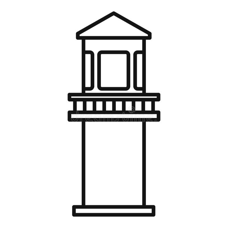 Prison Guard Tower Stock Illustrations – 417 Prison Guard Tower Stock ...