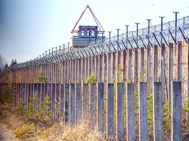 Prison Guard Tower. stock image. Image of muslim, poor - 182999573