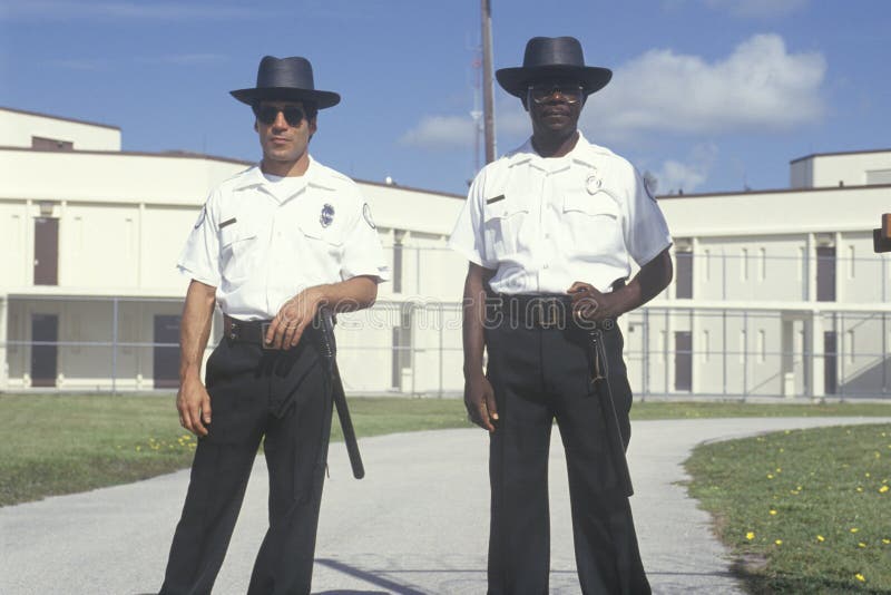 Prison guards editorial photo. Image of black, males - 26270011