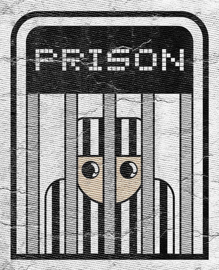 Prison Icon. Trendy Prison Logo Concept On White Background From Stock ...