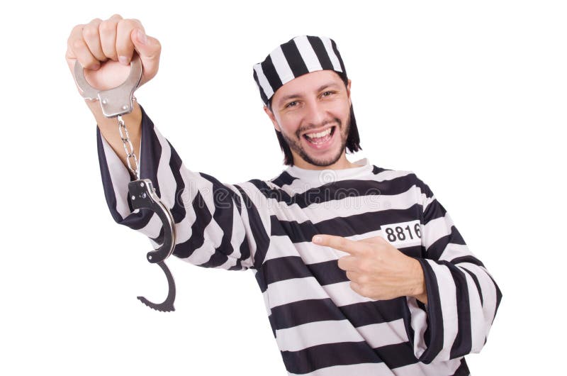 Prison inmate isolated stock photo. Image of crime, custody - 46956648