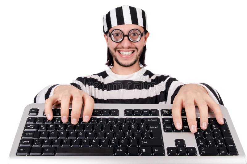 Prison inmate isolated stock photo. Image of fetter, escape - 48183166