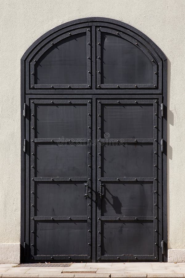 Prison iron door stock photo. Image of arrest, castle - 35054080