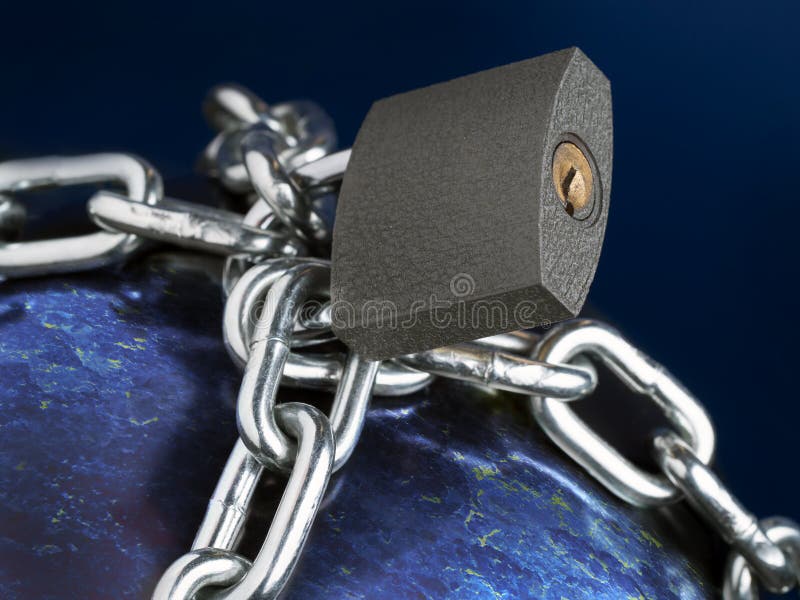 Prison Planet Earth stock photo. Image of captivity, concept - 66613992