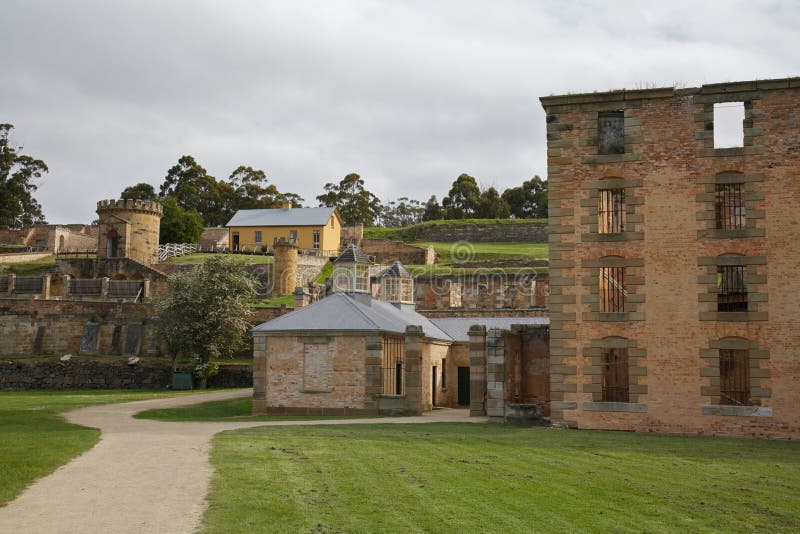 Prison Port Arthur, Tasmania, Australia Editorial Stock Photo - Image ...