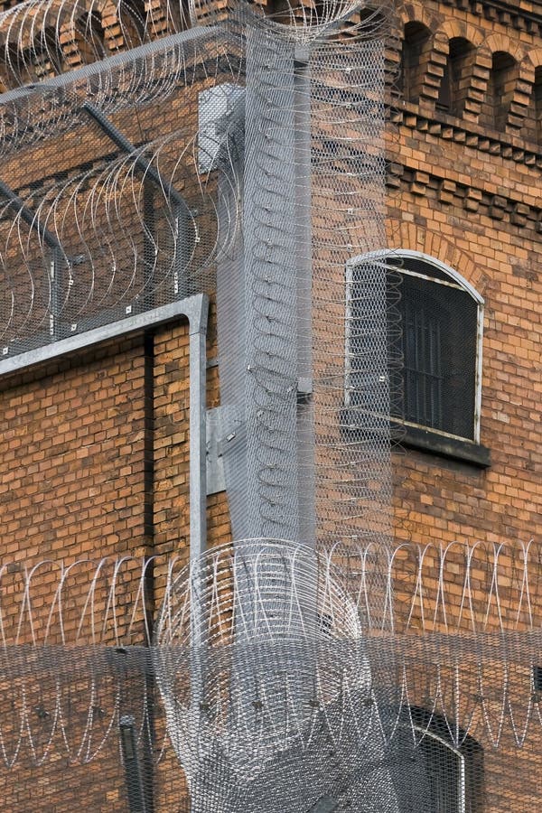 Prison razor wire stock image. Image of berlin, penal - 6455111