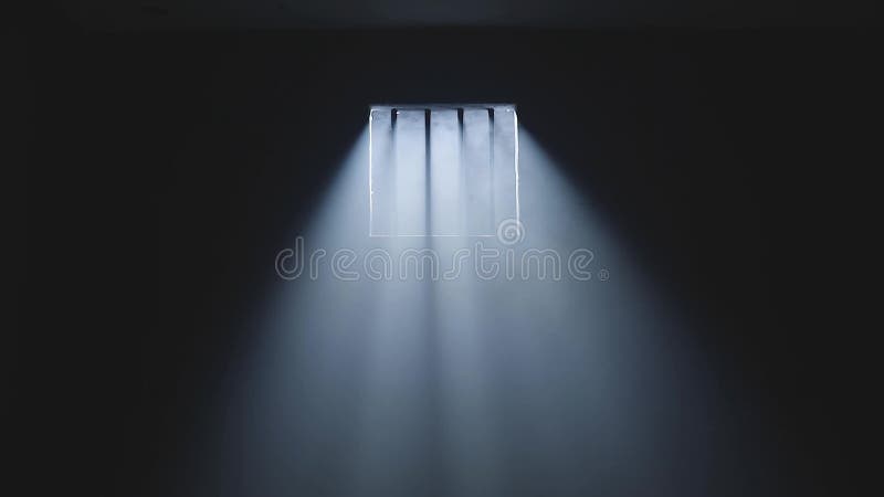 A Prison Room Window with Light Rays Stock Video - Video of beams ...