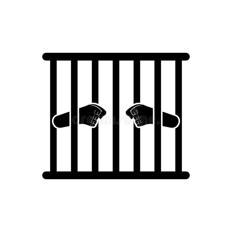 Prison or Prison Simple Icon,illustration Design Template Stock ...