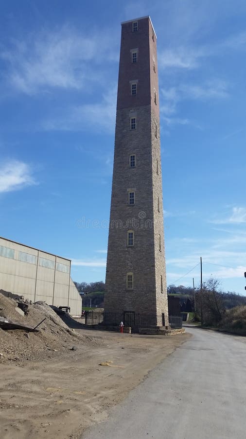 Prison Tower stock photo. Image of iowa, storage, prison - 74113716