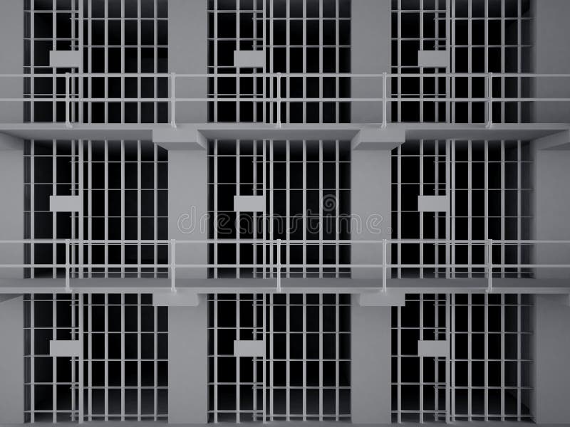 Prison stock illustration. Illustration of inside, cell - 50049233