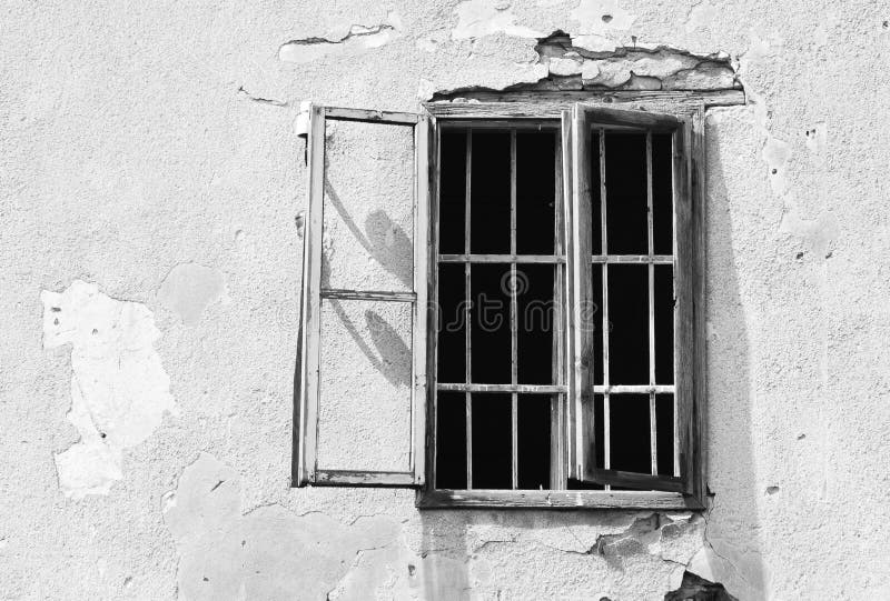 Prison window stock image. Image of window, wall, time - 25280741