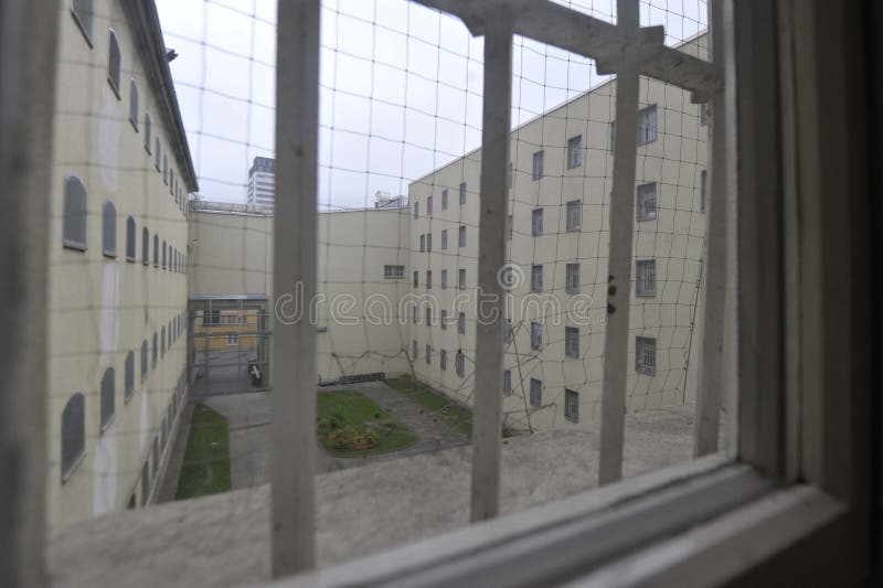 Prisoner at the Window of a Prison Cell Stock Image - Image of duties ...