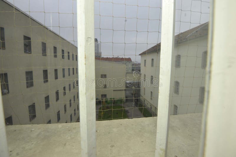 Prisoner at the Window of a Prison Cell Stock Image - Image of duties ...