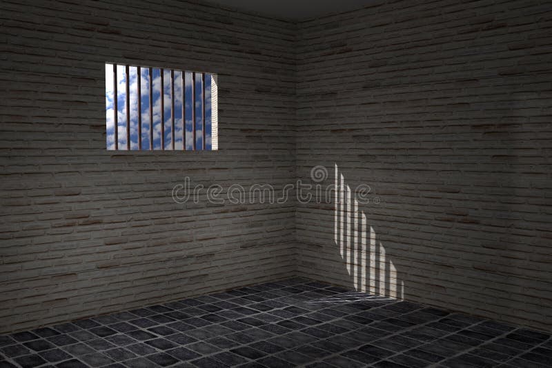 Prison window stock illustration. Illustration of security - 59708895
