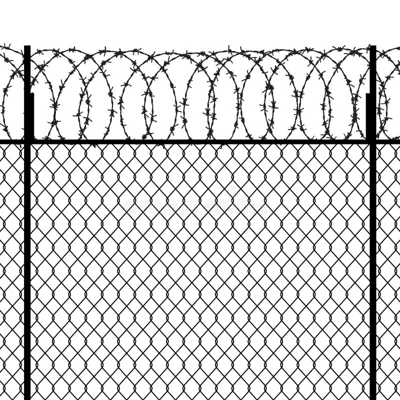 Steel Fence Section Stock Illustrations – 322 Steel Fence Section Stock ...