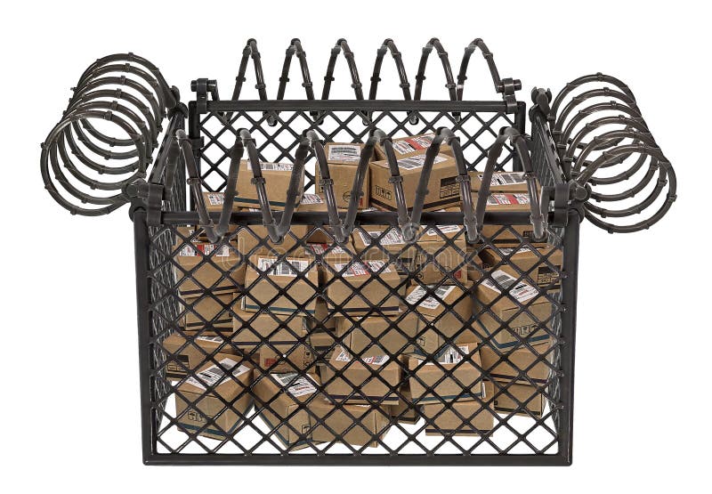 Prison Yard Full of Shipping Boxes Stock Photo - Image of prison, cell ...