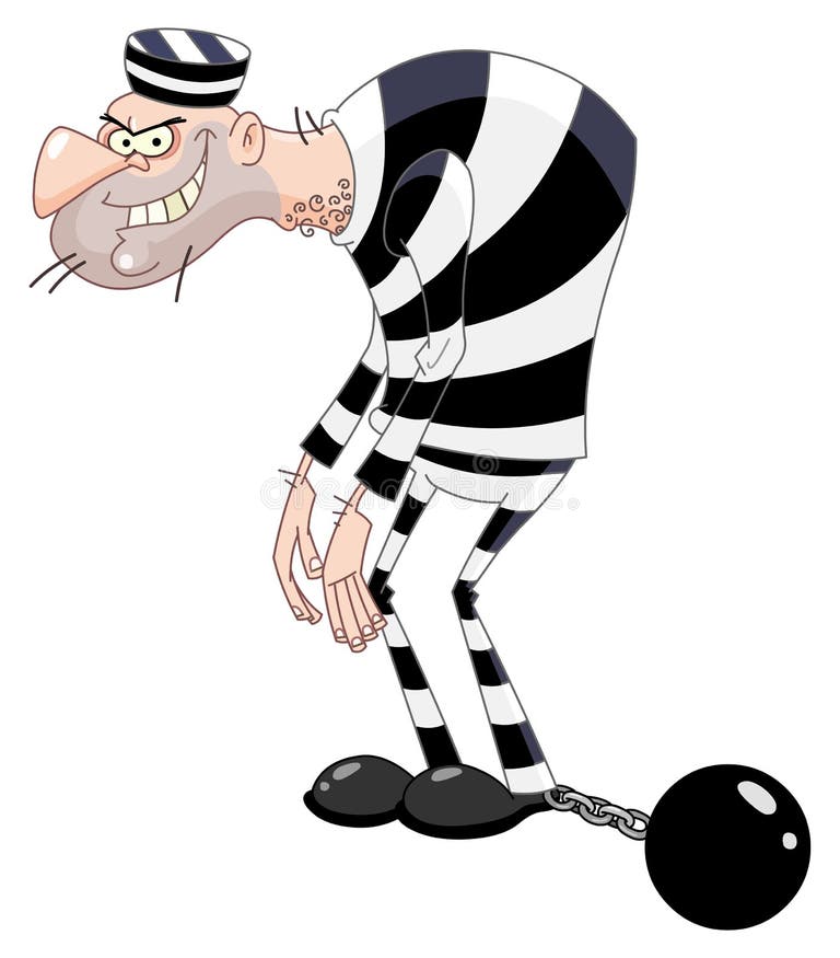 Happy Cartoon Prisoner Stock Illustrations – 310 Happy Cartoon Prisoner ...