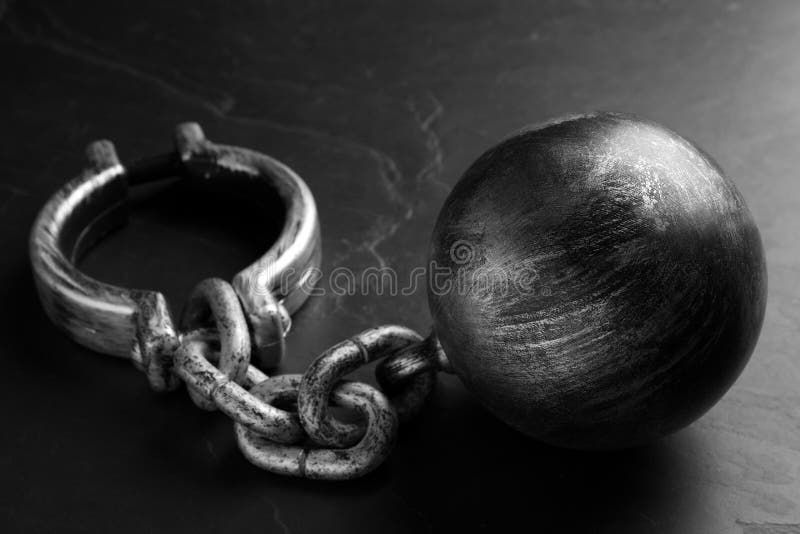 Prisoner Dragging Heavy Ball Stock Photos - Free & Royalty-Free Stock ...