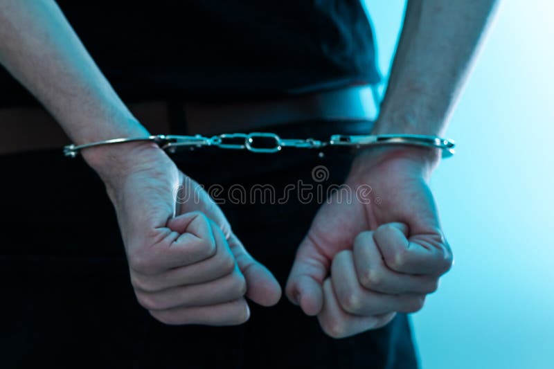 Prisoner Concept, Handcuffed Hands of a Prisoner in Prison, Male ... Prisoner Concept, Handcuffed Hands of a Prisoner in Prison, Male ...