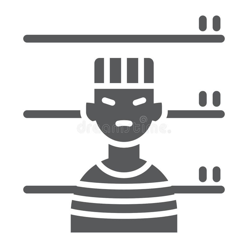 Jail Glyph Stock Illustrations – 586 Jail Glyph Stock Illustrations ...