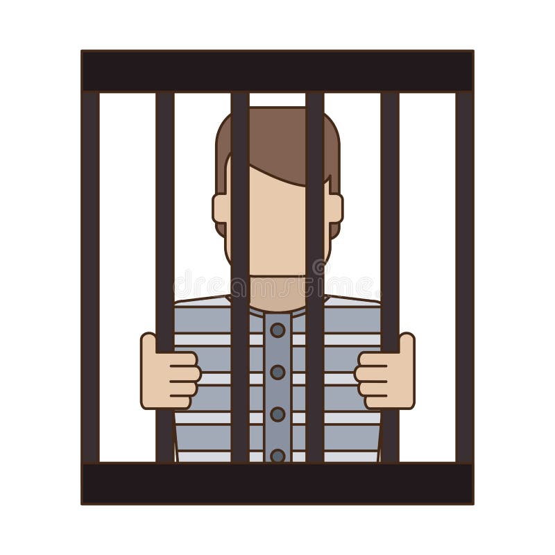 Cartoon Guy Jail Stock Illustrations – 152 Cartoon Guy Jail Stock ...