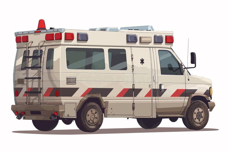 Prisoner Transport Vehicle Stock Image Isolated Vector Style Stock ...