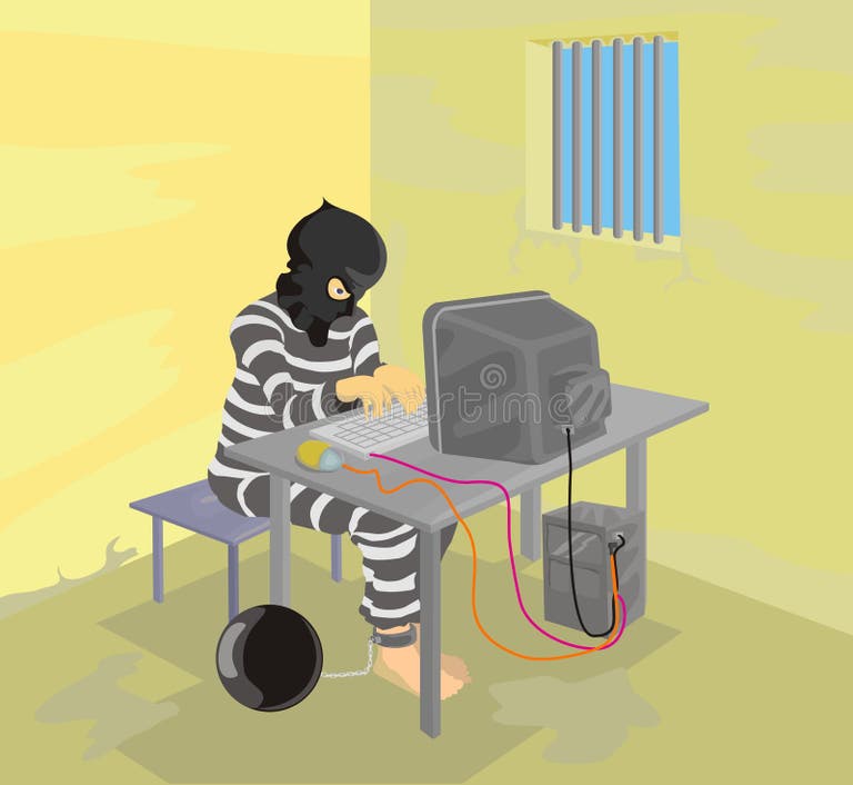 Inmate Computer Stock Illustrations – 16 Inmate Computer Stock ...