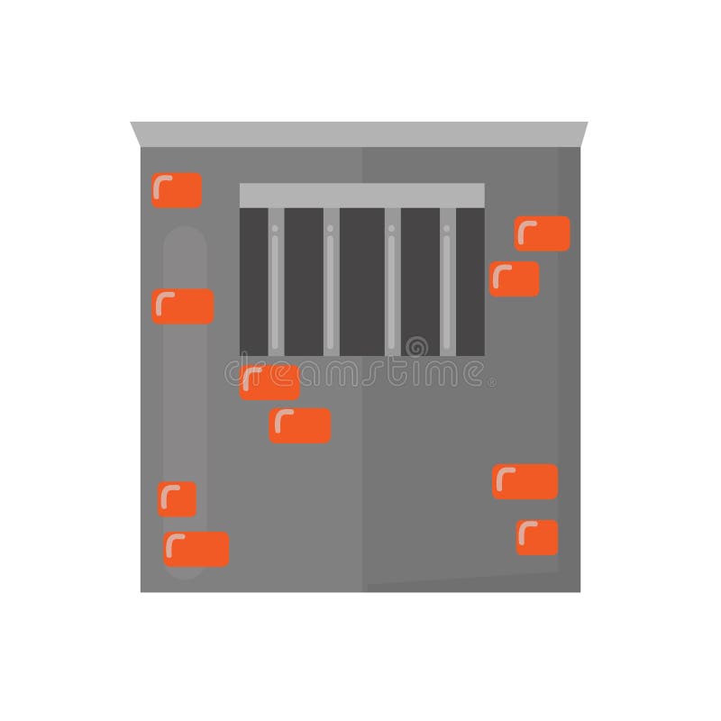 Prisonicon Clipart Logotype Isolated Vector Illustration Stock Vector ...