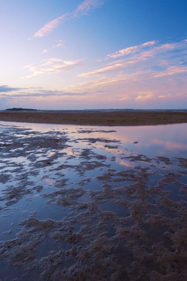 Pristine Beach at Wellington Point, Brisbane Stock Photo - Image of ...